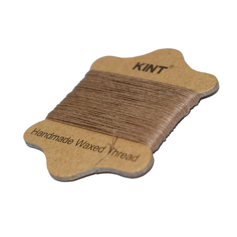 Nylon Thread, Waxed Nylon Cord, Brown, 0.45mm, 20m/package – Bead Lot